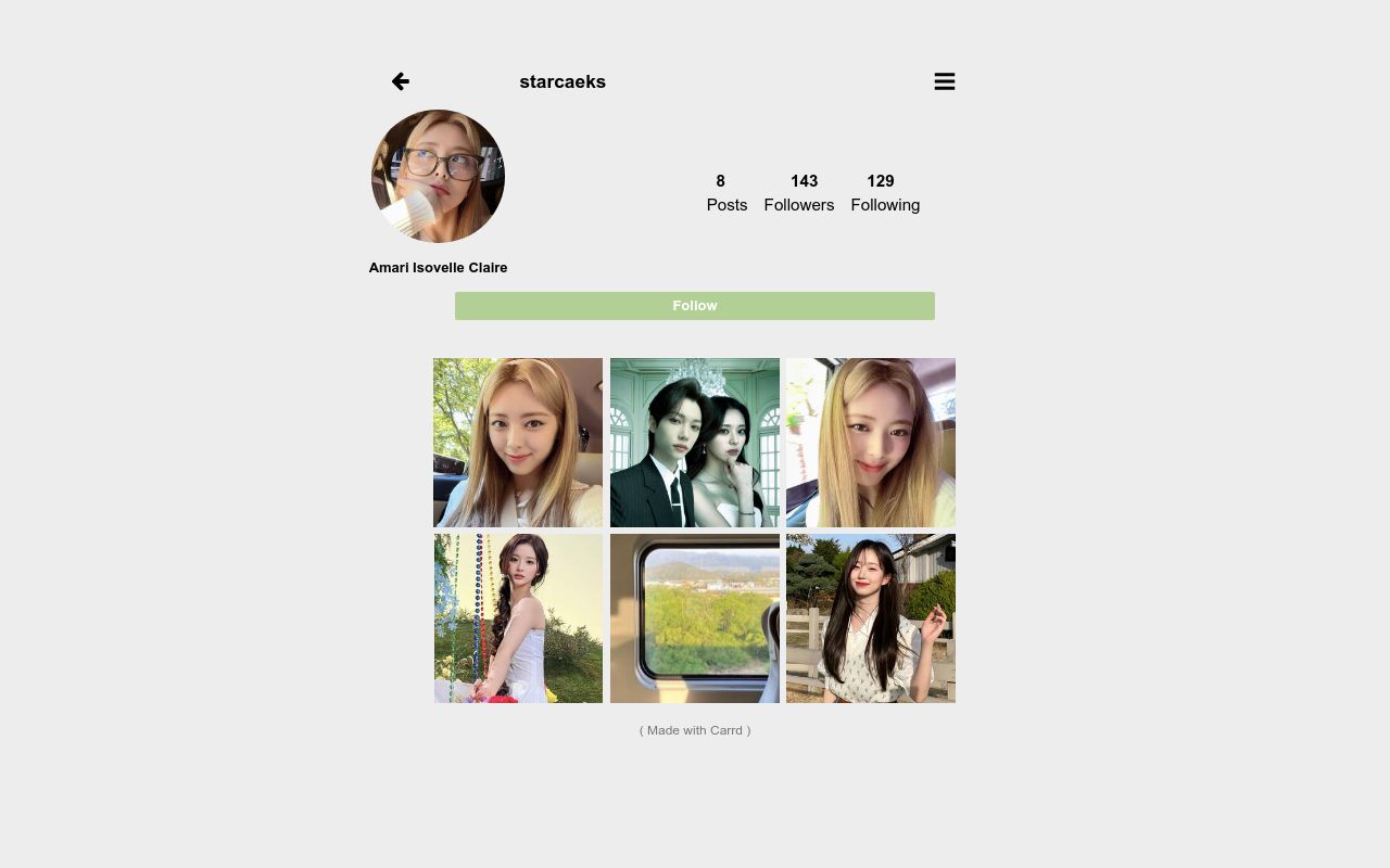 Amari Isovelle Claire